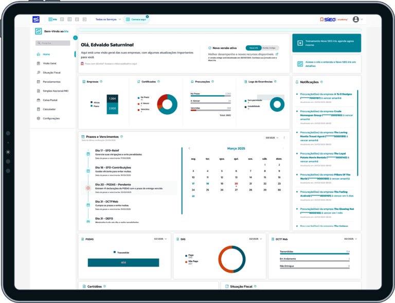 Página de Captura – SIEG SOLUÇÕES – SIEG Soluções